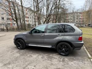 Серый БМВ Х5 2006 в Талси, объемом двигателя 4.40 л и пробегом 261 тыс. км за 4950 €, фото 3 на AUTOMOTO.COM.LV