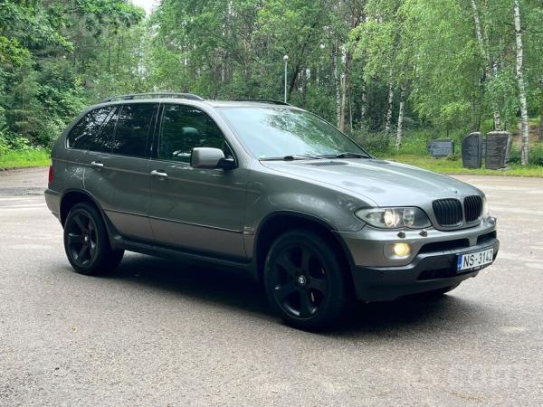 Grey BMW X5 2006 in Riga, with an engine capacity of 3.00 L and mileage of 0 thousand km for 5299 €, photo 7 on AUTOMOTO.COM.LV