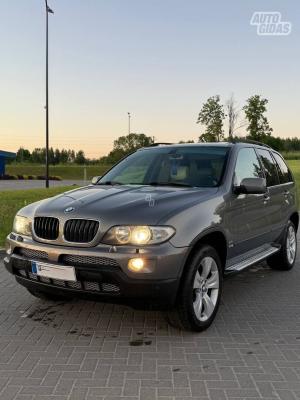 Grey BMW X5 2006 in Vilnius, with an engine capacity of 4.40 L and mileage of 197 thousand km for 4000 €, photo  on AUTOMOTO.COM.LV