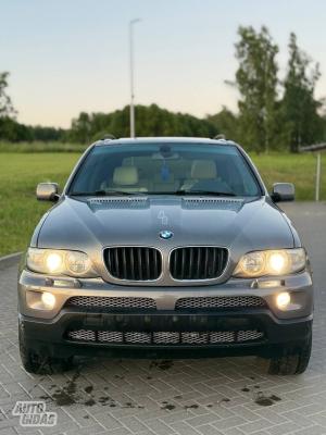 Grey BMW X5 2006 in Vilnius, with an engine capacity of 4.40 L and mileage of 197 thousand km for 4000 €, photo 3 on AUTOMOTO.COM.LV
