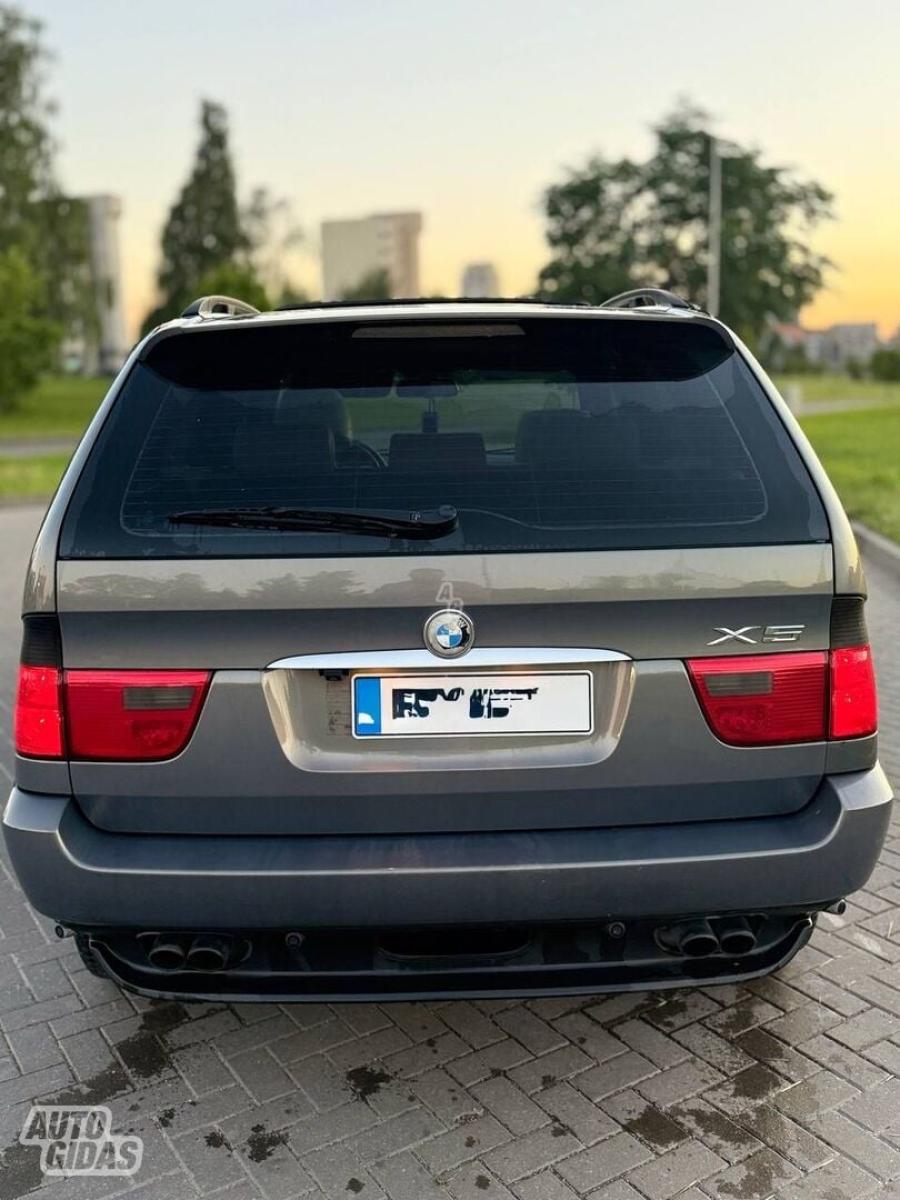 Grey BMW X5 2006 in Vilnius, with an engine capacity of 4.40 L and mileage of 197 thousand km for 4000 €, photo 7 on AUTOMOTO.COM.LV