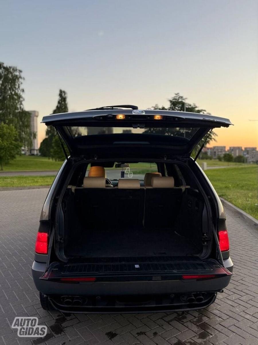Grey BMW X5 2006 in Vilnius, with an engine capacity of 4.40 L and mileage of 197 thousand km for 4000 €, photo 13 on AUTOMOTO.COM.LV