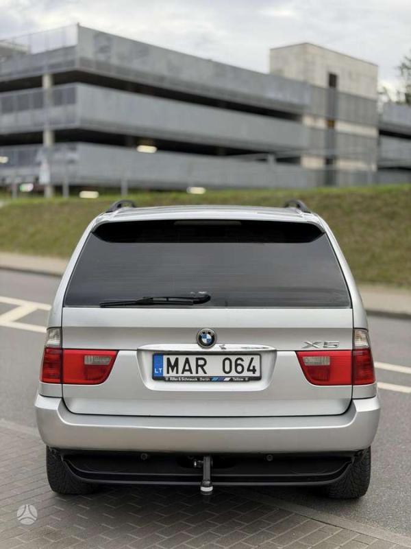 Grey BMW X5 2006 in Vilnius, with an engine capacity of 2.99 L and mileage of 2895 thousand km for 5500 €, photo 6 on AUTOMOTO.COM.LV