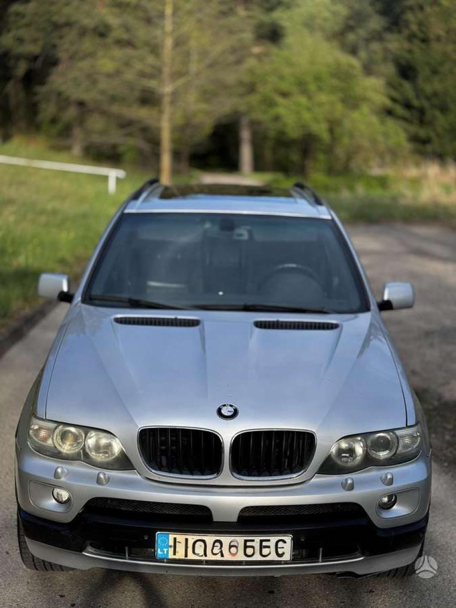 Pelēks BMW X5 2006 Viļņa, ar dzinēja tilpumu 3.00 L un nobraukumu 299 tūkst. km par 3500 €, foto 4 vietnē AUTOMOTO.COM.LV