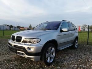 Grey BMW X5 2006 in Saldus, with an engine capacity of 3.00 L and mileage of 395 thousand km for 6600 €, photo  on AUTOMOTO.COM.LV