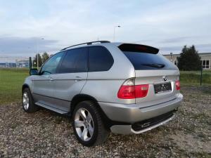 Grey BMW X5 2006 in Saldus, with an engine capacity of 3.00 L and mileage of 395 thousand km for 6600 €, photo 5 on AUTOMOTO.COM.LV