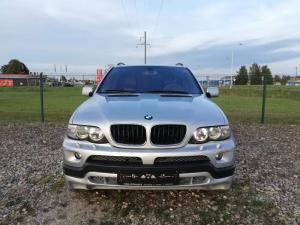 Grey BMW X5 2006 in Saldus, with an engine capacity of 3.00 L and mileage of 395 thousand km for 6600 €, photo 10 on AUTOMOTO.COM.LV