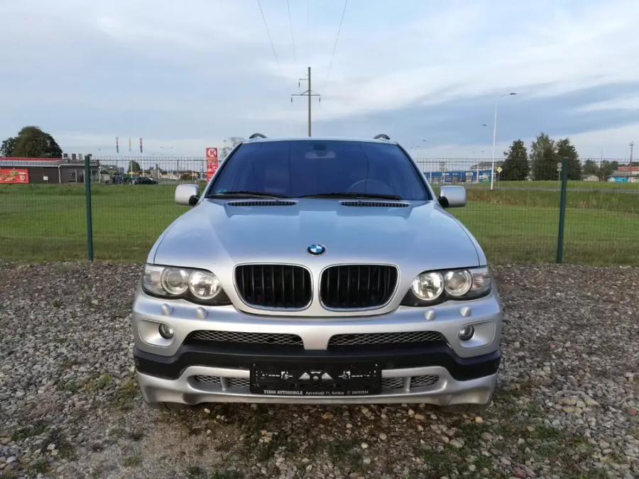 Grey BMW X5 2006 in Saldus, with an engine capacity of 3.00 L and mileage of 395 thousand km for 6600 €, photo 10 on AUTOMOTO.COM.LV