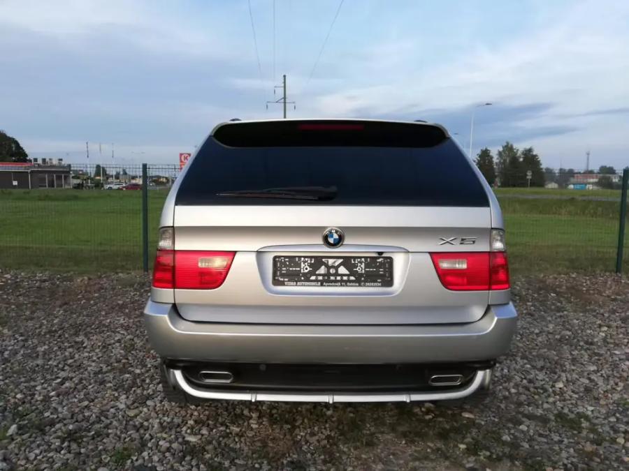 Grey BMW X5 2006 in Saldus, with an engine capacity of 3.00 L and mileage of 395 thousand km for 6600 €, photo 12 on AUTOMOTO.COM.LV