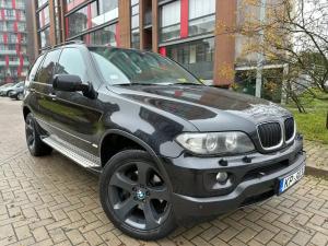 Grey BMW X5 2006 in Riga, with an engine capacity of 3.00 L and mileage of 221 thousand km for 4490 €, photo 4 on AUTOMOTO.COM.LV