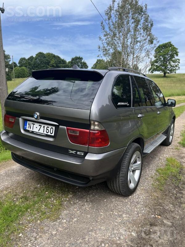 Pelēks BMW X5 2006 Jēkabpils, ar dzinēja tilpumu 3.00 L un nobraukumu 422 tūkst. km par 4000 €, foto 4 vietnē AUTOMOTO.COM.LV