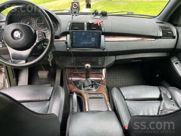Pelēks BMW X5 2006 Jēkabpils, ar dzinēja tilpumu 3.00 L un nobraukumu 422 tūkst. km par 4000 €, foto 6 vietnē AUTOMOTO.COM.LV