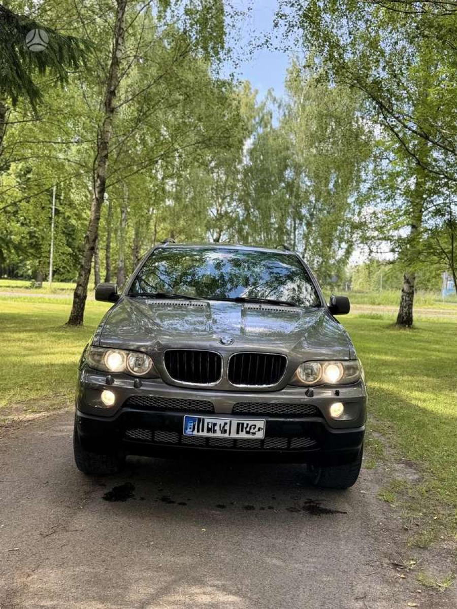 Pelēks BMW X5 2006 Šalčininkai, ar dzinēja tilpumu 4.40 L un nobraukumu 197 tūkst. km par 3000 €, foto 4 vietnē AUTOMOTO.COM.LV