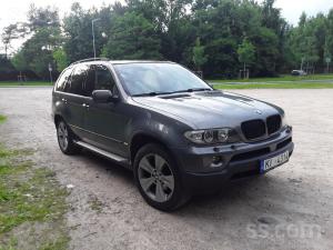 Grey BMW X5 2006 in Riga, with an engine capacity of 3.00 L and mileage of 290 thousand km for 6000 €, photo 3 on AUTOMOTO.COM.LV