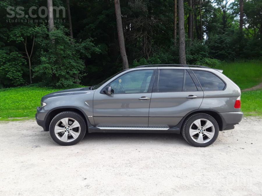 Grey BMW X5 2006 in Riga, with an engine capacity of 3.00 L and mileage of 290 thousand km for 6000 €, photo 4 on AUTOMOTO.COM.LV