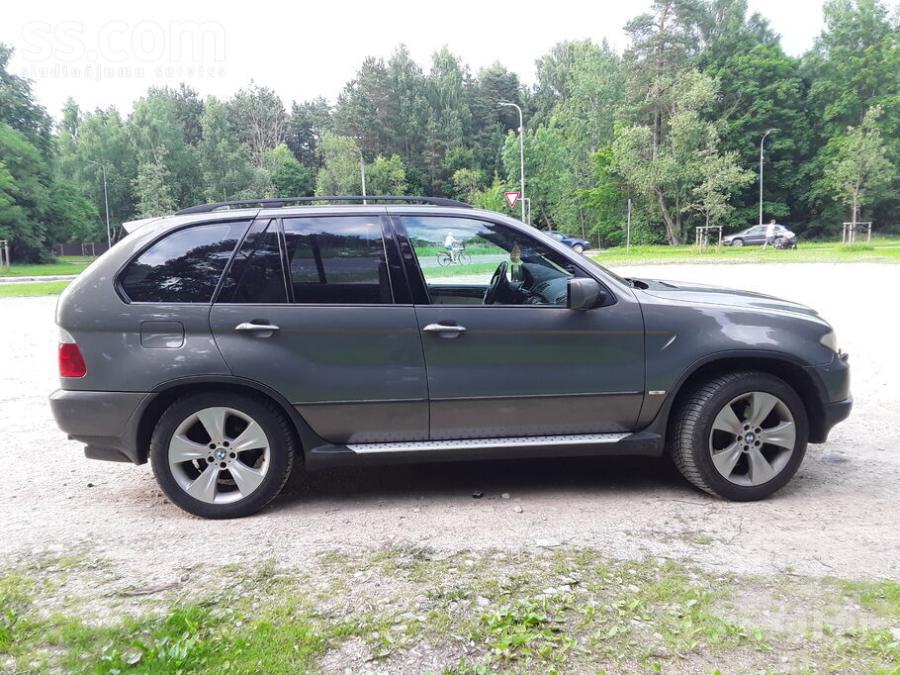 Grey BMW X5 2006 in Riga, with an engine capacity of 3.00 L and mileage of 290 thousand km for 6000 €, photo 5 on AUTOMOTO.COM.LV