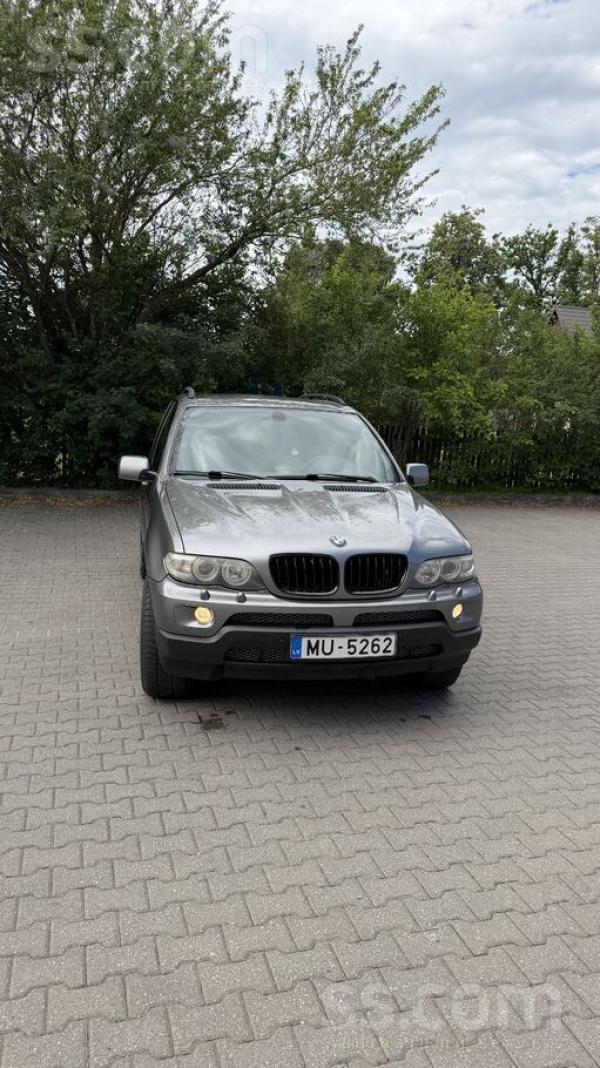 Pelēks BMW X5 2006 Valmiera, ar dzinēja tilpumu 3.00 L un nobraukumu 307 tūkst. km par 5600 €, foto 1 vietnē AUTOMOTO.COM.LV