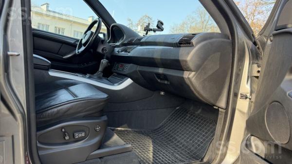 Pelēks BMW X5 2006 Valmiera, ar dzinēja tilpumu 3.00 L un nobraukumu 307 tūkst. km par 5600 €, foto 10 vietnē AUTOMOTO.COM.LV