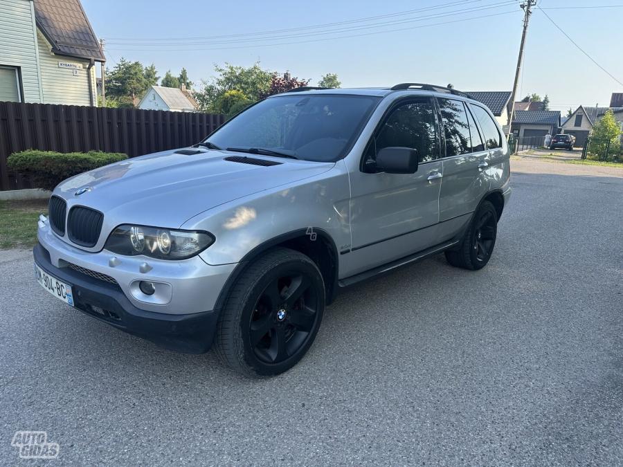 Pelēks BMW X5 2006 Marijampole, ar dzinēja tilpumu 3.00 L un nobraukumu 300 tūkst. km par 3550 €, foto 3 vietnē AUTOMOTO.COM.LV