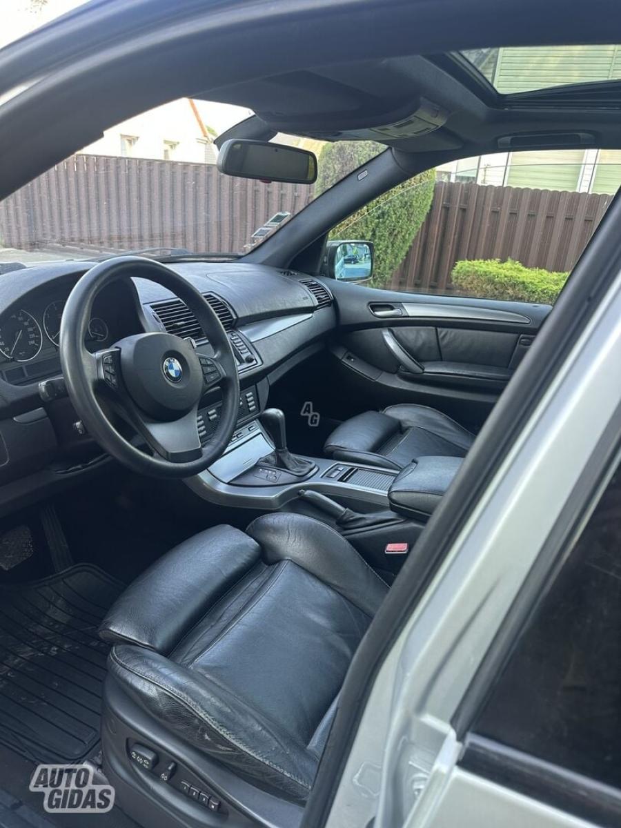 Pelēks BMW X5 2006 Marijampole, ar dzinēja tilpumu 3.00 L un nobraukumu 300 tūkst. km par 3550 €, foto 7 vietnē AUTOMOTO.COM.LV