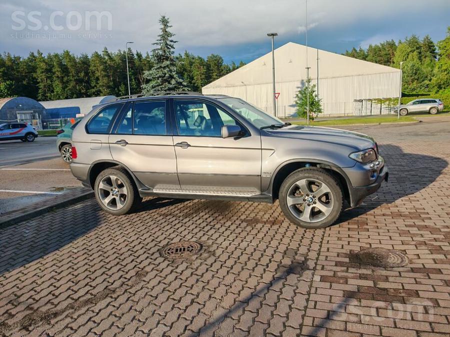 Pelēks BMW X5 2006 Rīga, ar dzinēja tilpumu 3.00 L un nobraukumu 410 tūkst. km par 5500 €, foto 3 vietnē AUTOMOTO.COM.LV