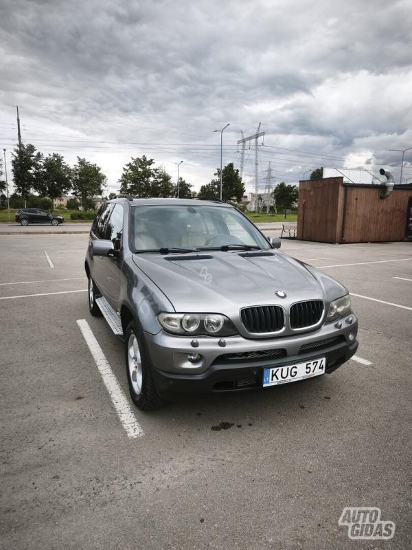 Grey BMW X5 2006 in Siauliai, with an engine capacity of 3.00 L and mileage of 281 thousand km for 4750 €, photo 5 on AUTOMOTO.COM.LV
