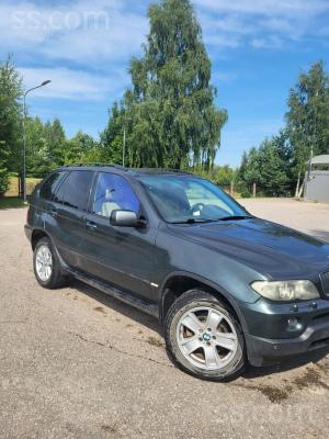 Pelēks BMW X5 2006 Valka, ar dzinēja tilpumu 3.00 L un nobraukumu 352 tūkst. km par 4100 €, foto 4 vietnē AUTOMOTO.COM.LV