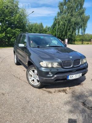 Pelēks BMW X5 2006 Valka, ar dzinēja tilpumu 3.00 L un nobraukumu 352 tūkst. km par 4100 €, foto 5 vietnē AUTOMOTO.COM.LV