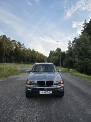 Grey BMW X5 2006 in Vilnius, with an engine capacity of 3.00 L and mileage of 494 thousand km for 4400 €, photo  on AUTOMOTO.COM.LV