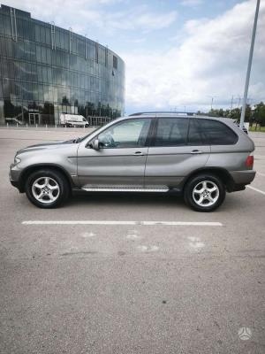 Pelēks BMW X5 2006 Šauļi, ar dzinēja tilpumu 2.99 L un nobraukumu 281 tūkst. km par 4200 €, foto 5 vietnē AUTOMOTO.COM.LV