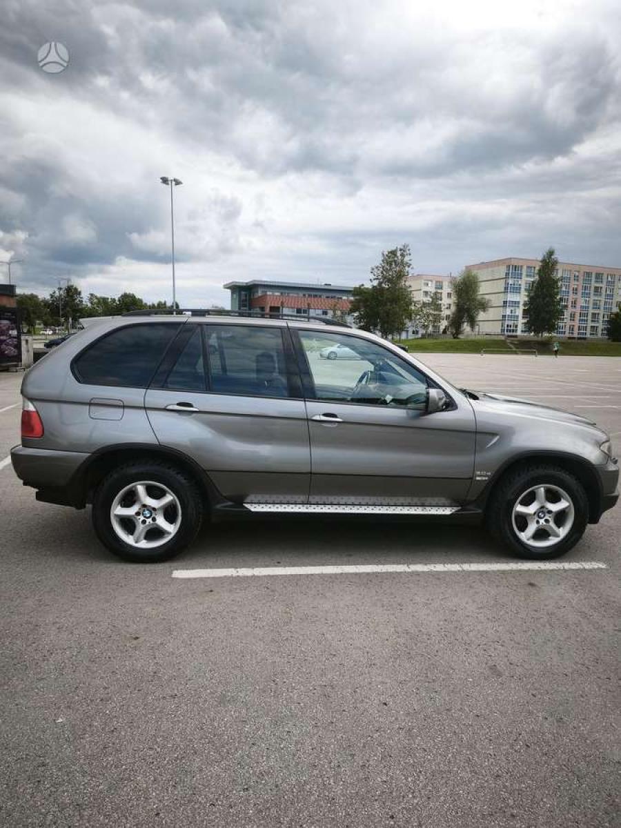 Pelēks BMW X5 2006 Šauļi, ar dzinēja tilpumu 2.99 L un nobraukumu 281 tūkst. km par 4200 €, foto 6 vietnē AUTOMOTO.COM.LV