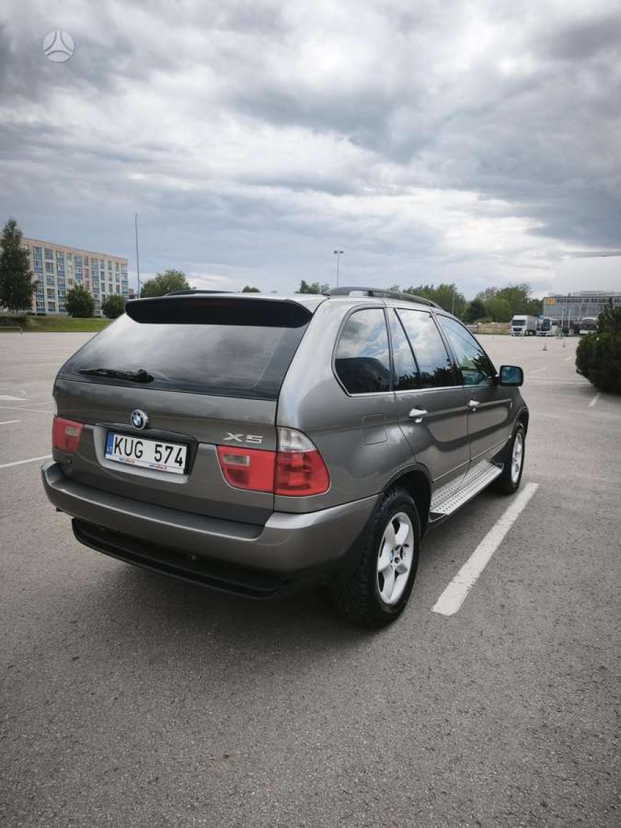 Pelēks BMW X5 2006 Šauļi, ar dzinēja tilpumu 2.99 L un nobraukumu 281 tūkst. km par 4200 €, foto 7 vietnē AUTOMOTO.COM.LV