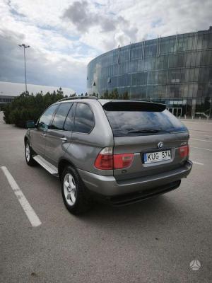 Pelēks BMW X5 2006 Šauļi, ar dzinēja tilpumu 2.99 L un nobraukumu 281 tūkst. km par 4200 €, foto 9 vietnē AUTOMOTO.COM.LV