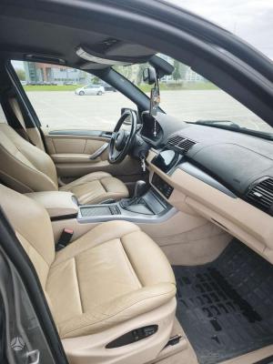 Pelēks BMW X5 2006 Šauļi, ar dzinēja tilpumu 2.99 L un nobraukumu 281 tūkst. km par 4200 €, foto 11 vietnē AUTOMOTO.COM.LV