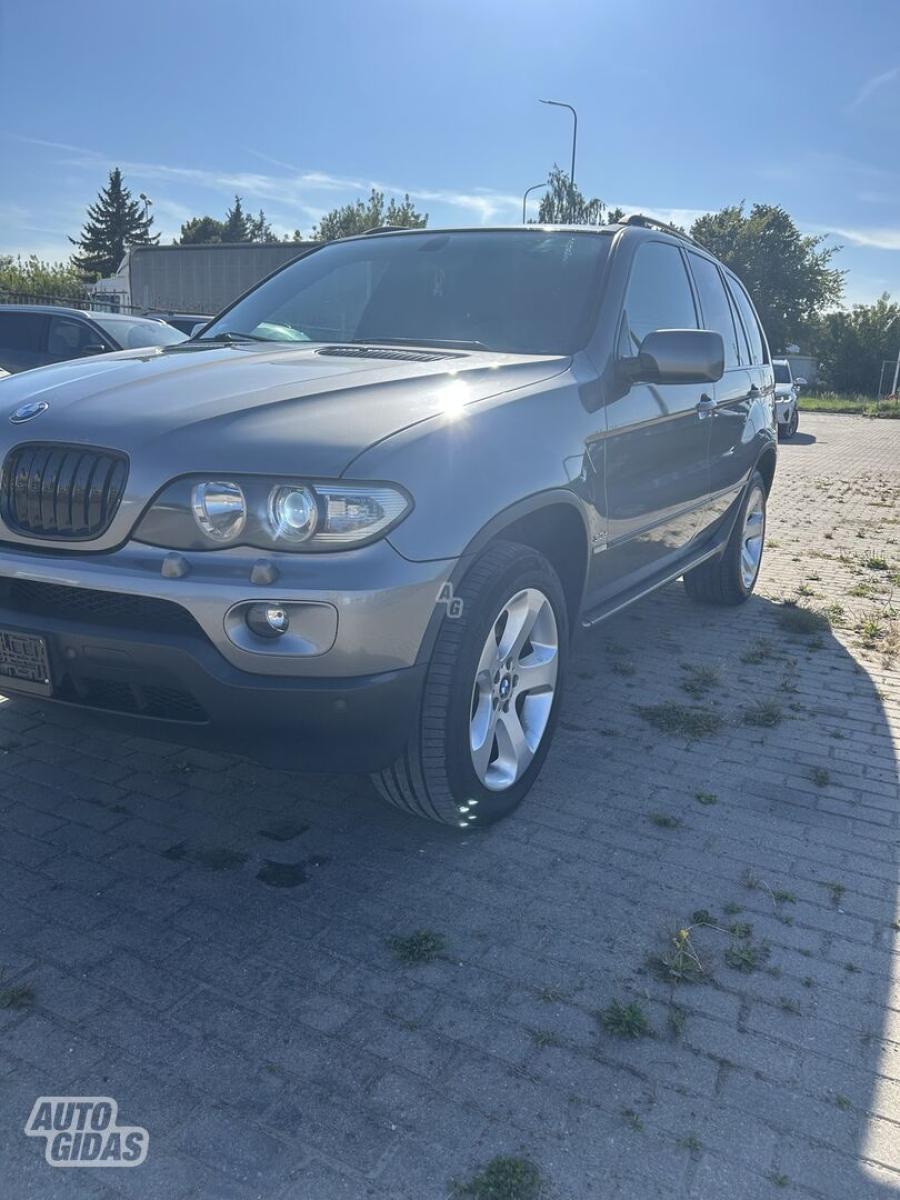 Pelēks BMW X5 2006 Marijampole, ar dzinēja tilpumu 3.00 L un nobraukumu 307 tūkst. km par 6300 €, foto 3 vietnē AUTOMOTO.COM.LV