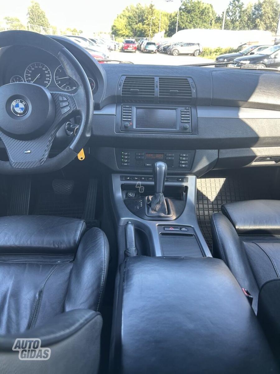 Pelēks BMW X5 2006 Marijampole, ar dzinēja tilpumu 3.00 L un nobraukumu 307 tūkst. km par 6300 €, foto 13 vietnē AUTOMOTO.COM.LV