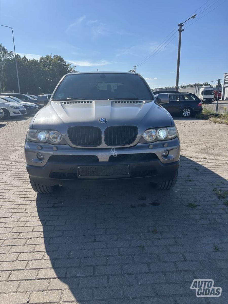 Grey BMW X5 2006 in Marijampole, with an engine capacity of 3.00 L and mileage of 307 thousand km for 6300 €, photo 4 on AUTOMOTO.COM.LV