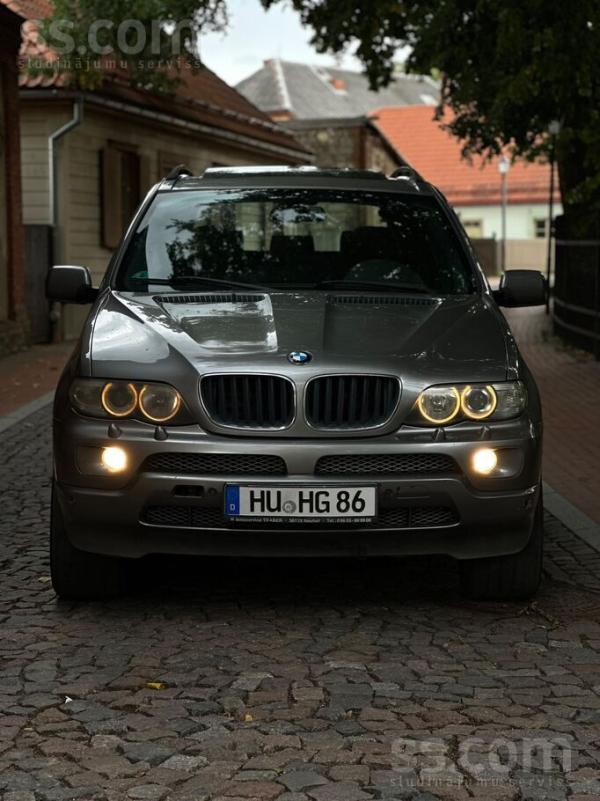 Pelēks BMW X5 2006 Cēsis, ar dzinēja tilpumu 3.00 L un nobraukumu 365 tūkst. km par 3990 €, foto 5 vietnē AUTOMOTO.COM.LV