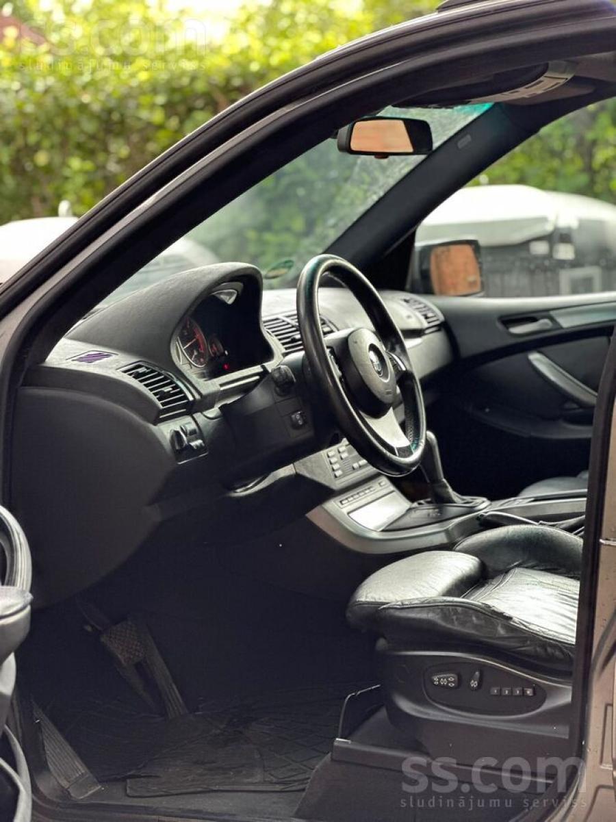 Pelēks BMW X5 2006 Cēsis, ar dzinēja tilpumu 3.00 L un nobraukumu 365 tūkst. km par 3990 €, foto 14 vietnē AUTOMOTO.COM.LV