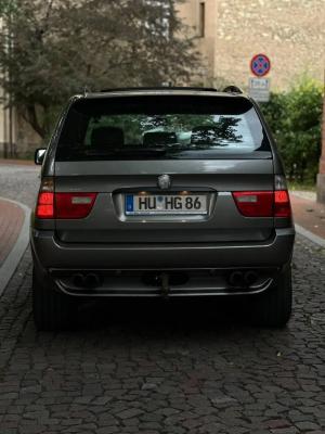 Grey BMW X5 2006 in Cesis, with an engine capacity of 3.00 L and mileage of 365 thousand km for 3990 €, photo 7 on AUTOMOTO.COM.LV