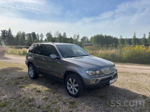 Grey BMW X5 2006 in Jelgava, with an engine capacity of 3.00 L and mileage of 211 thousand km for 10000 €, photo  on AUTOMOTO.COM.LV