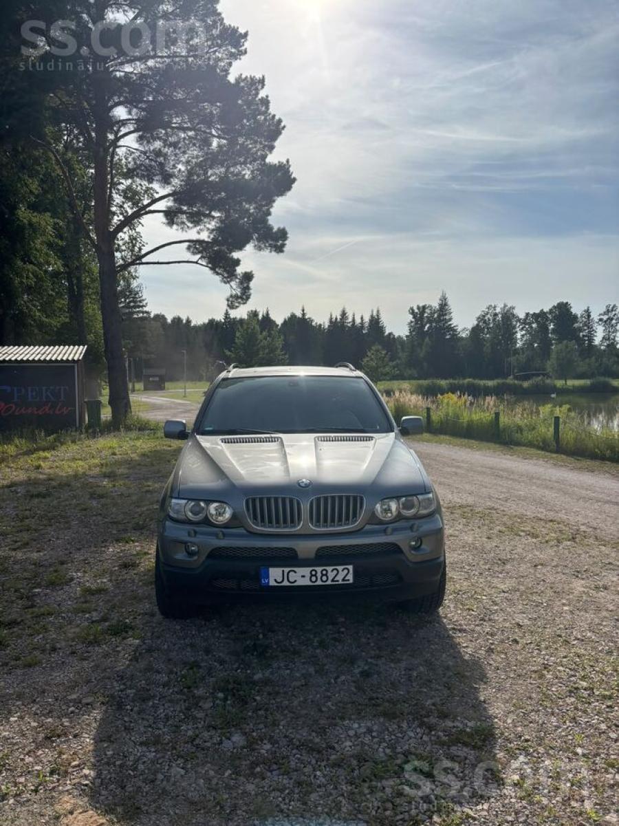 Pelēks BMW X5 2006 Jelgava, ar dzinēja tilpumu 3.00 L un nobraukumu 211 tūkst. km par 10000 €, foto 4 vietnē AUTOMOTO.COM.LV