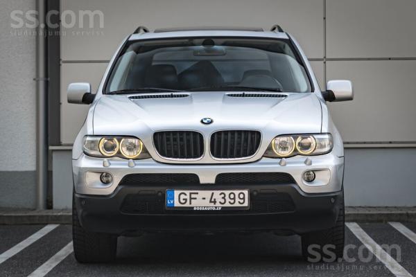 Pelēks BMW X5 2006 Rīga, ar dzinēja tilpumu 3.00 L un nobraukumu 232 tūkst. km par 5500 €, foto 2 vietnē AUTOMOTO.COM.LV