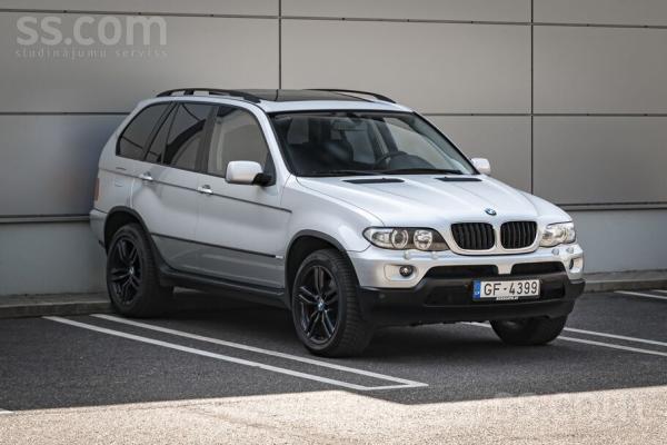 Pelēks BMW X5 2006 Rīga, ar dzinēja tilpumu 3.00 L un nobraukumu 232 tūkst. km par 5500 €, foto 3 vietnē AUTOMOTO.COM.LV
