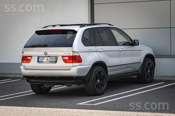 Pelēks BMW X5 2006 Rīga, ar dzinēja tilpumu 3.00 L un nobraukumu 232 tūkst. km par 5500 €, foto 4 vietnē AUTOMOTO.COM.LV