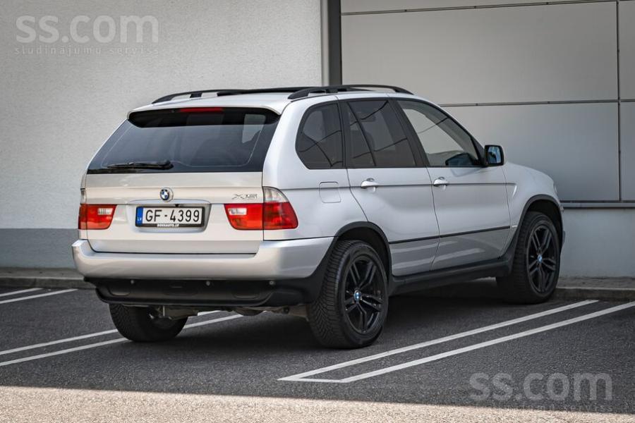 Grey BMW X5 2006 in Riga, with an engine capacity of 3.00 L and mileage of 232 thousand km for 5500 €, photo 5 on AUTOMOTO.COM.LV