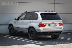 Grey BMW X5 2006 in Riga, with an engine capacity of 3.00 L and mileage of 232 thousand km for 5500 €, photo 7 on AUTOMOTO.COM.LV