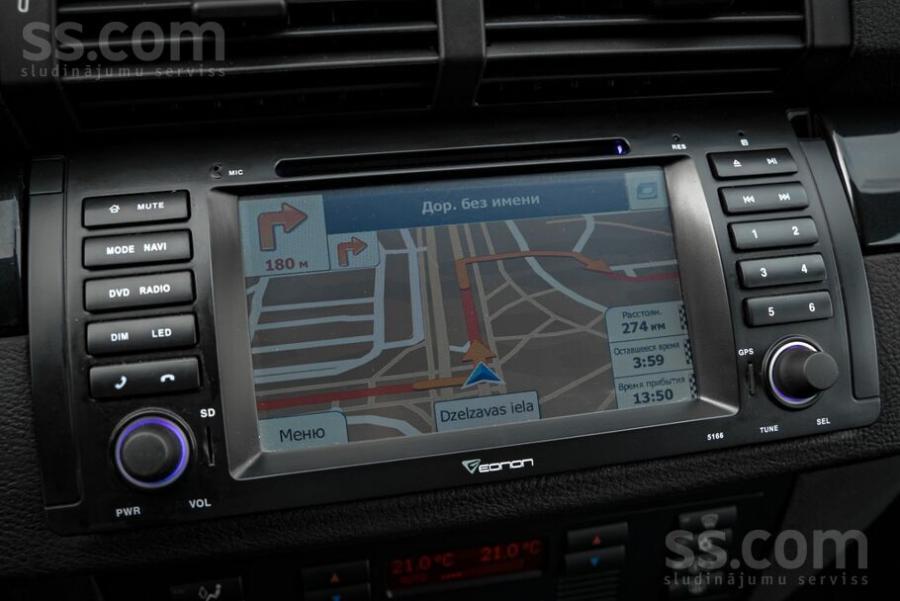 Grey BMW X5 2006 in Riga, with an engine capacity of 3.00 L and mileage of 232 thousand km for 5500 €, photo 28 on AUTOMOTO.COM.LV