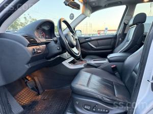 Grey BMW X5 2006 in Riga, with an engine capacity of 3.00 L and mileage of 304 thousand km for 3700 €, photo 8 on AUTOMOTO.COM.LV