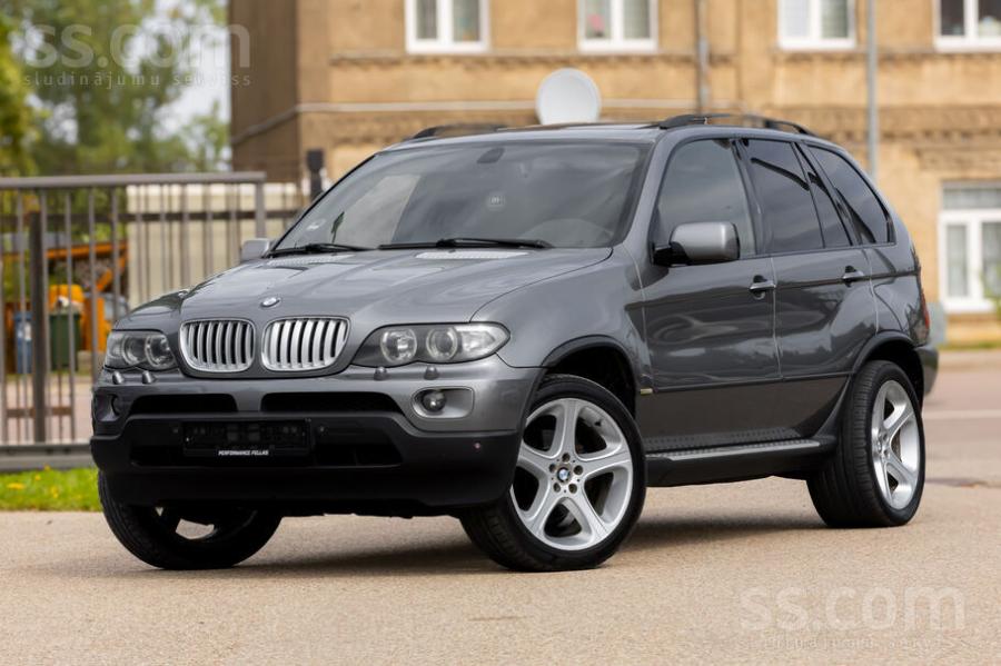 Pelēks BMW X5 2006 Jelgava, ar dzinēja tilpumu 3.00 L un nobraukumu 317 tūkst. km par 7350 €, foto 1 vietnē AUTOMOTO.COM.LV